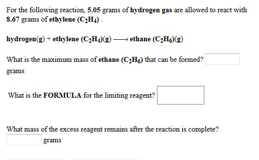 Solved For the following reaction, 28.4 grams of calcium | Chegg.com