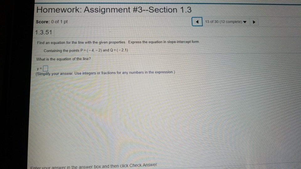 Solved Homework Assignment 3 Section 1 3 Score 0 Of 1 Pt