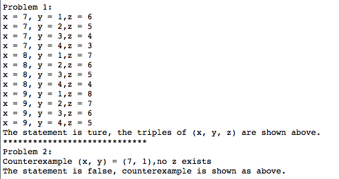 Solved Objective: 1. Understand nested quantifiers. 2. Code | Chegg.com