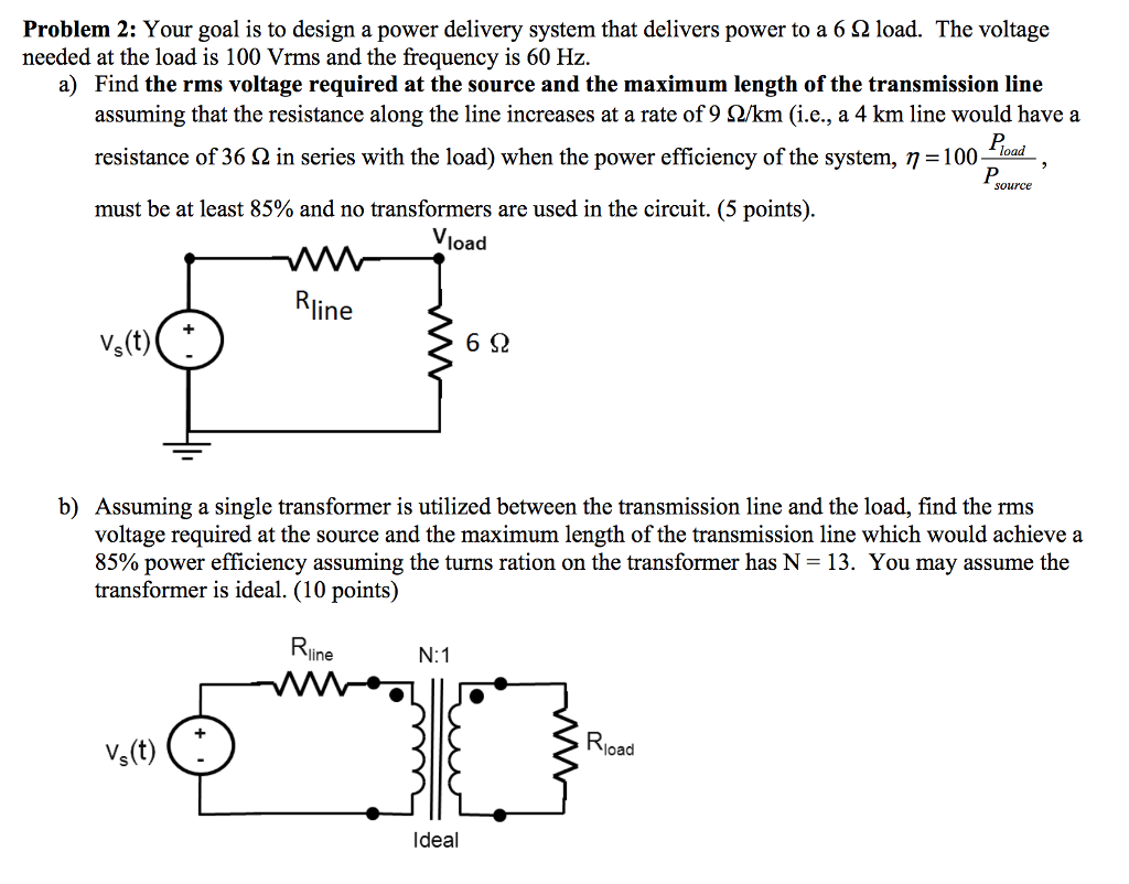 Solved Your goal is to design a power delivery system that | Chegg.com