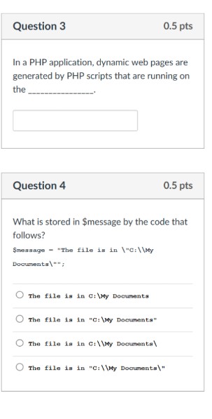Solved this is Php and html class and this is not java or | Chegg.com