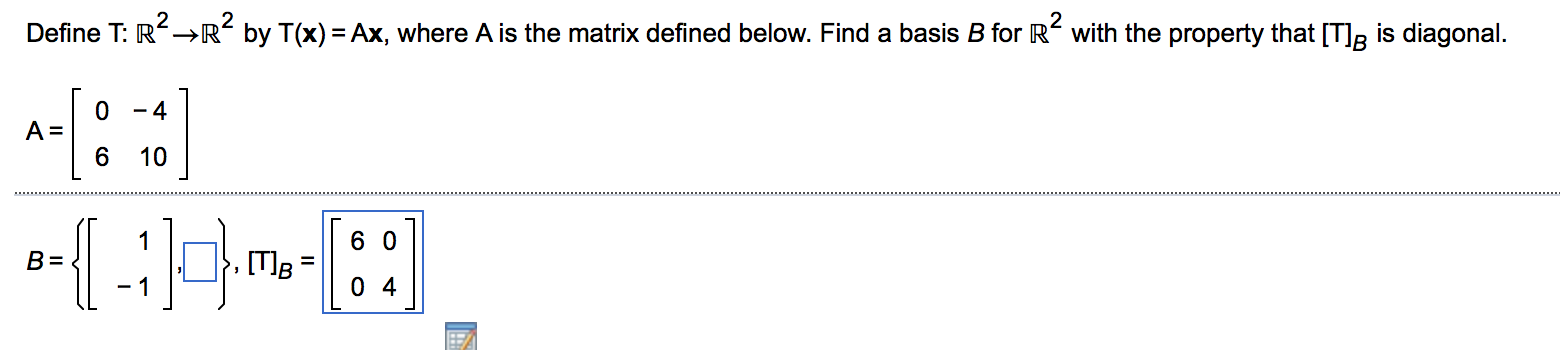Solved Define T:R^2 rightarrow R^2 by T(x) = Ax, where A is | Chegg.com