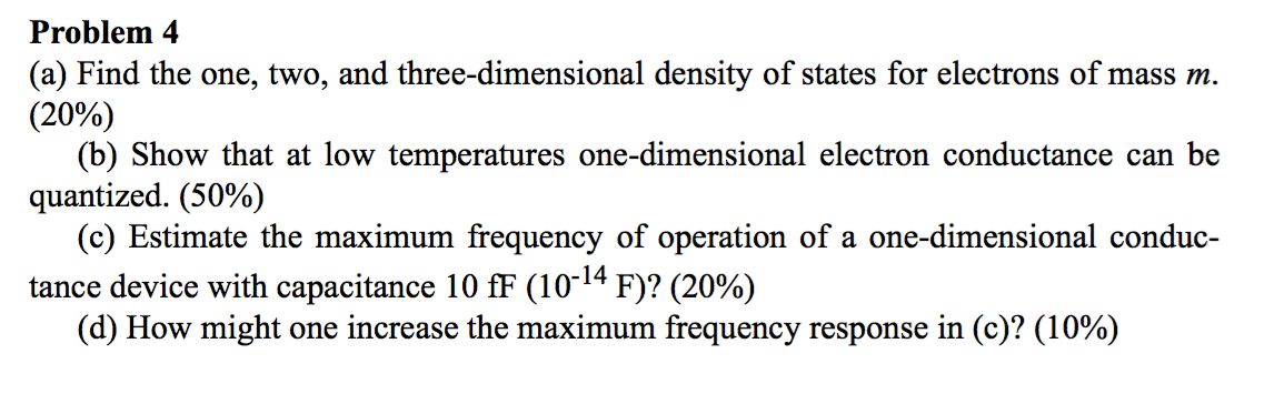 Solved Find the one, two, and three-dimensional density of | Chegg.com
