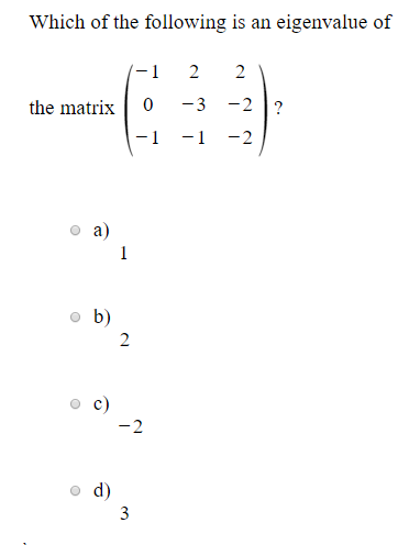 Solved 5) MATH 1114 41.1a[ 107849145] Determine if (-2 4) 3 | Chegg.com