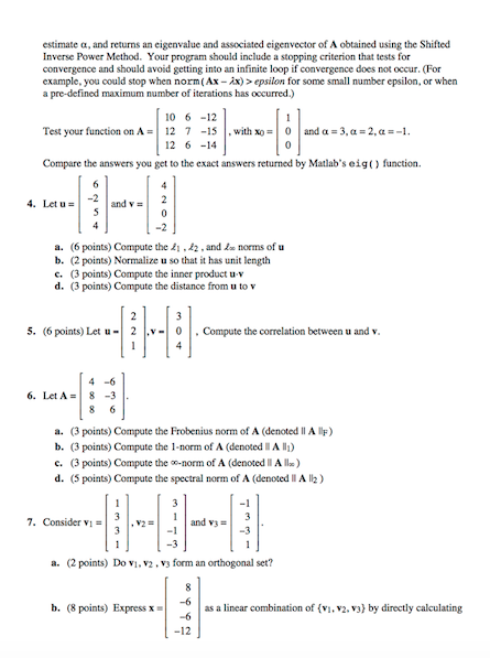 Assignment 8 Iterative Methods For Computing