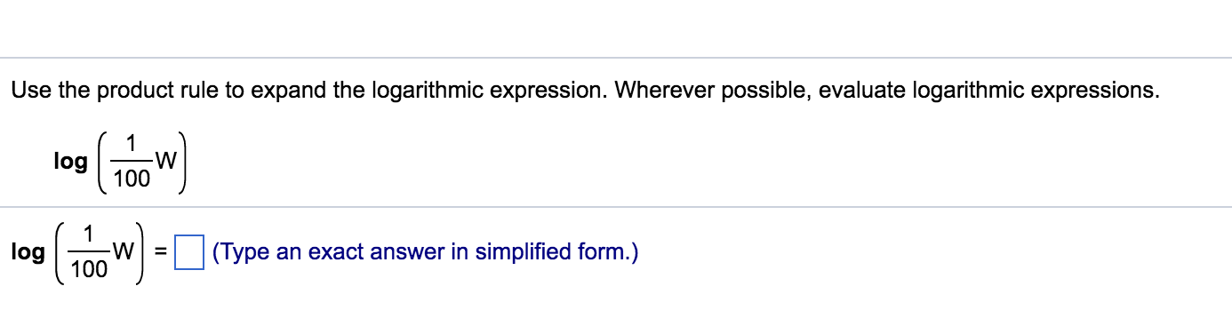 Solved Use the product rule to expand the logarithmic | Chegg.com