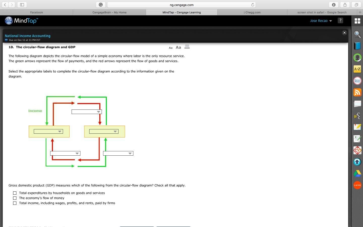 Solved: Ng Cengage Comm MindTap Cengage Learning Facebook ... | Chegg.com