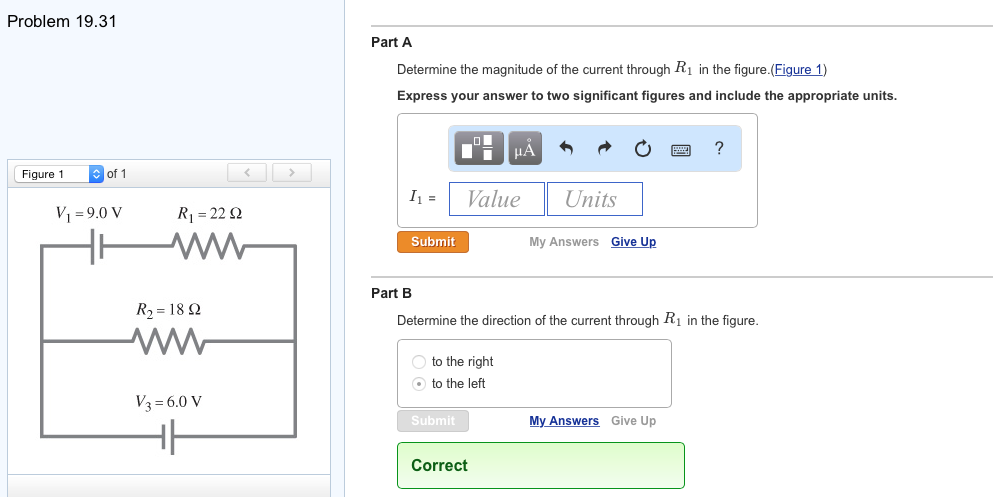 Solved Determine the magnitude of the current through R1 in | Chegg.com
