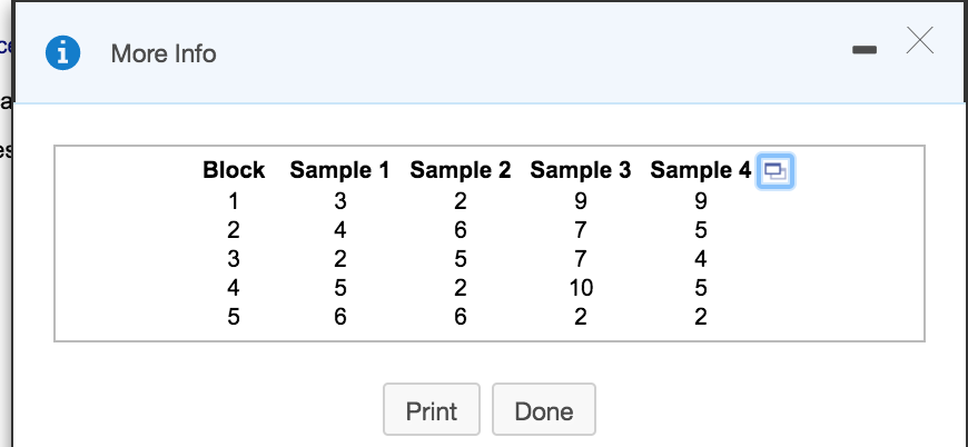 Solved More Info Block Sample 1 Sample 2 Sample 3 Sample 4 3 | Chegg.com
