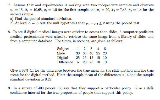Solved Assume that and experimenter is working with two | Chegg.com
