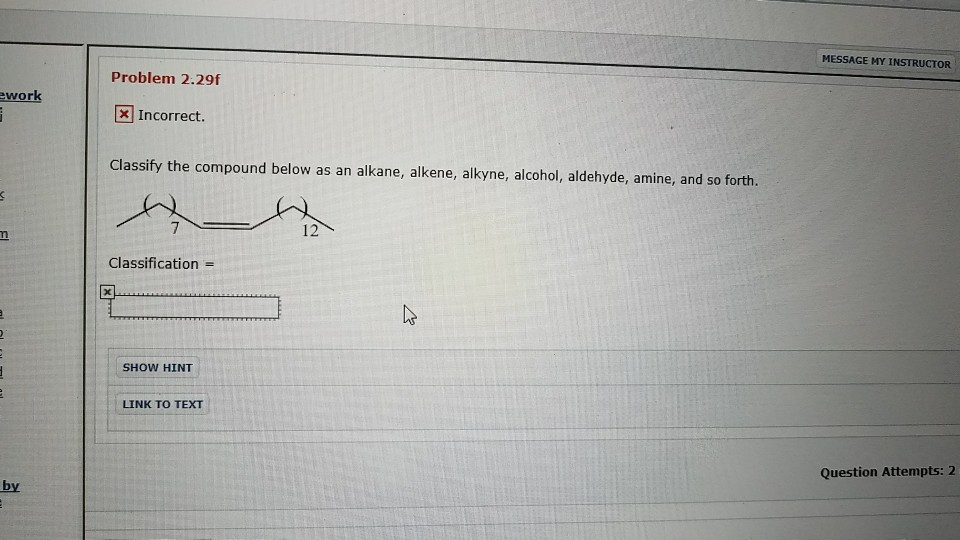 Solved MESSAGE MY INSTRUCTOR Problem 2.29f work Incorrect | Chegg.com