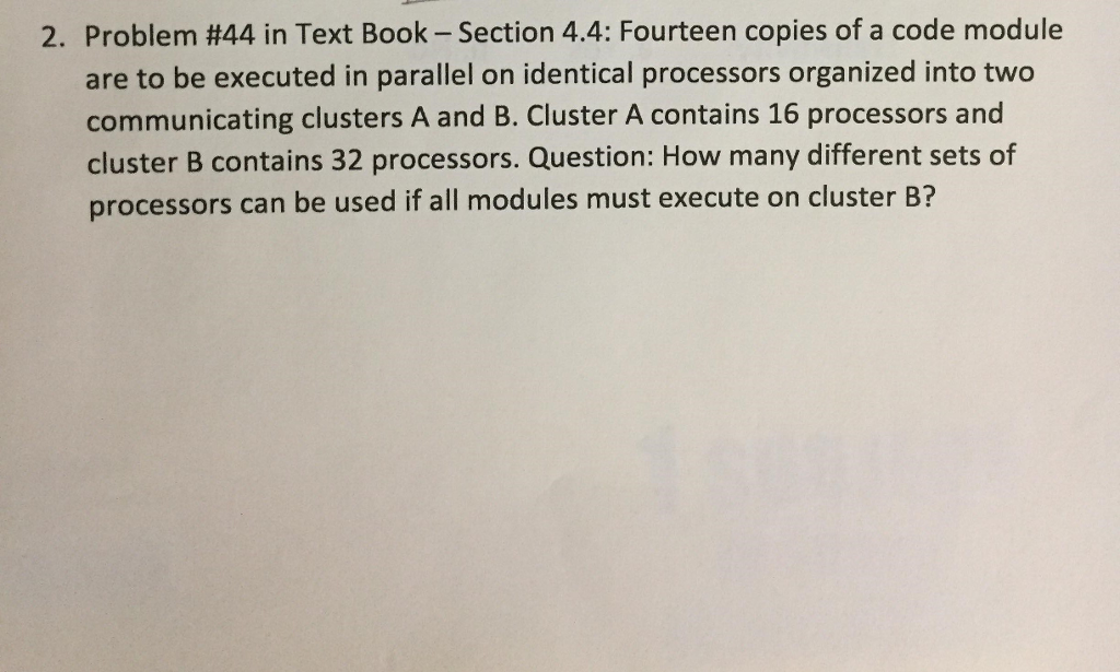 Solved 2. Problem #44 in Text Book – Section 4.4: Fourteen | Chegg.com