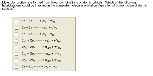 Solved Molecular Orbitals Are Formed From Linear
