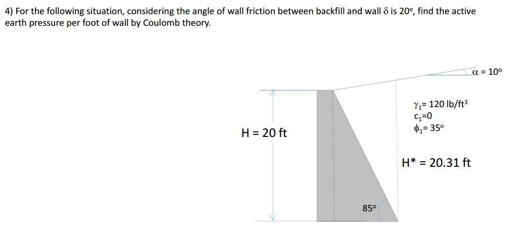 Solved For the following situation, considering the angle of | Chegg.com