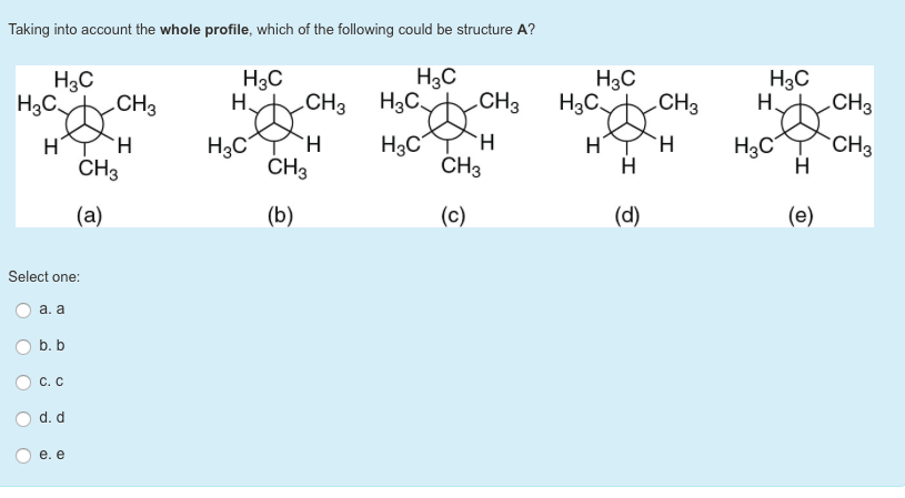 Solved All structures shown below represent | Chegg.com