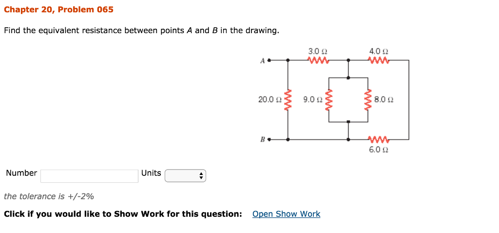 Solved Find the equivalent resistance between points A and B | Chegg.com