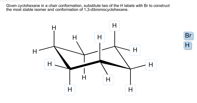 Solved For the substituted cyclohexane compound given below, | Chegg.com