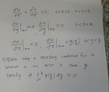 Solved solve the Neumann problem for a rectangle. | Chegg.com