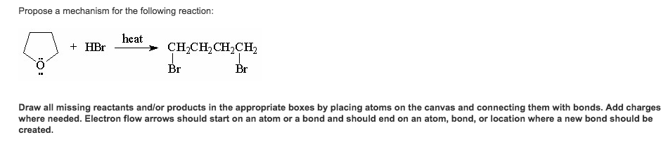 Solved Propose a mechanism for the following reaction + HBr | Chegg.com