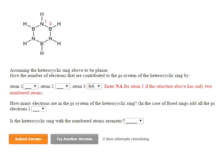 Solved Assuming the heterocyclic ring above to be planar: | Chegg.com