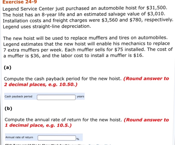 Solved Exercise 24 1 Linkin Corporation Is Considering