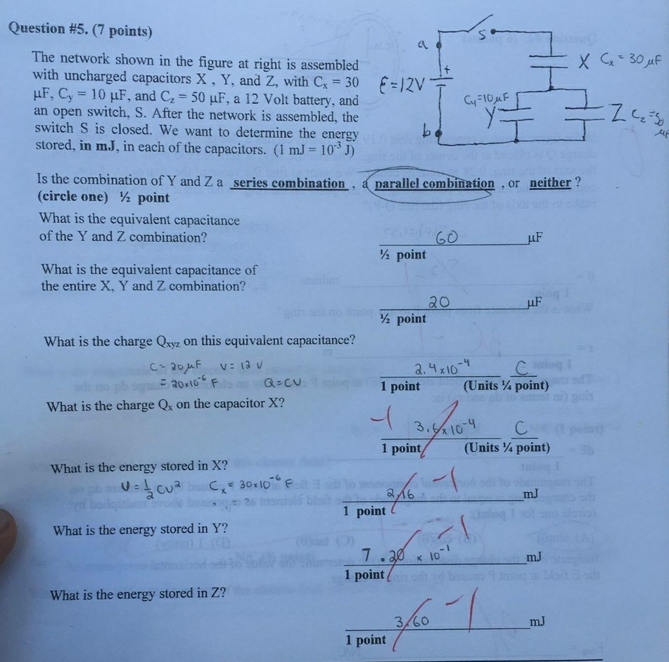 Solved Question #5. (7 points) The network shown in the | Chegg.com