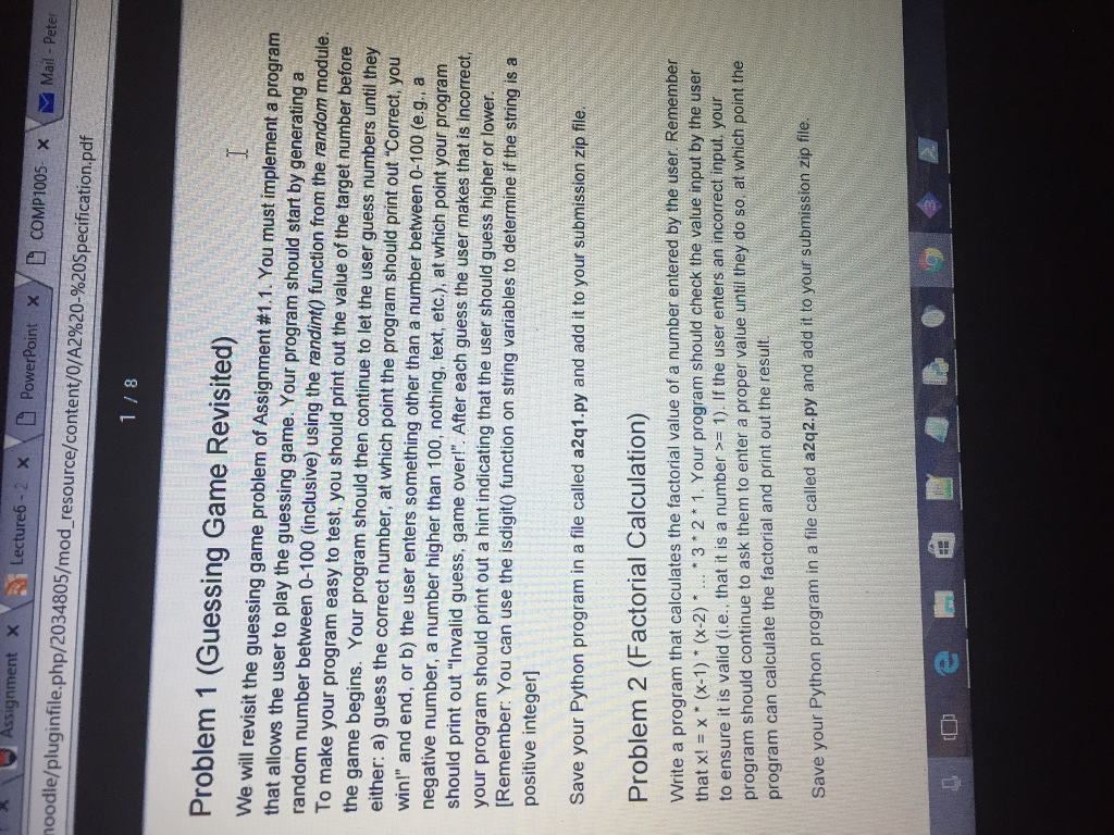 Solved We will revisit the guessing game problem of | Chegg.com