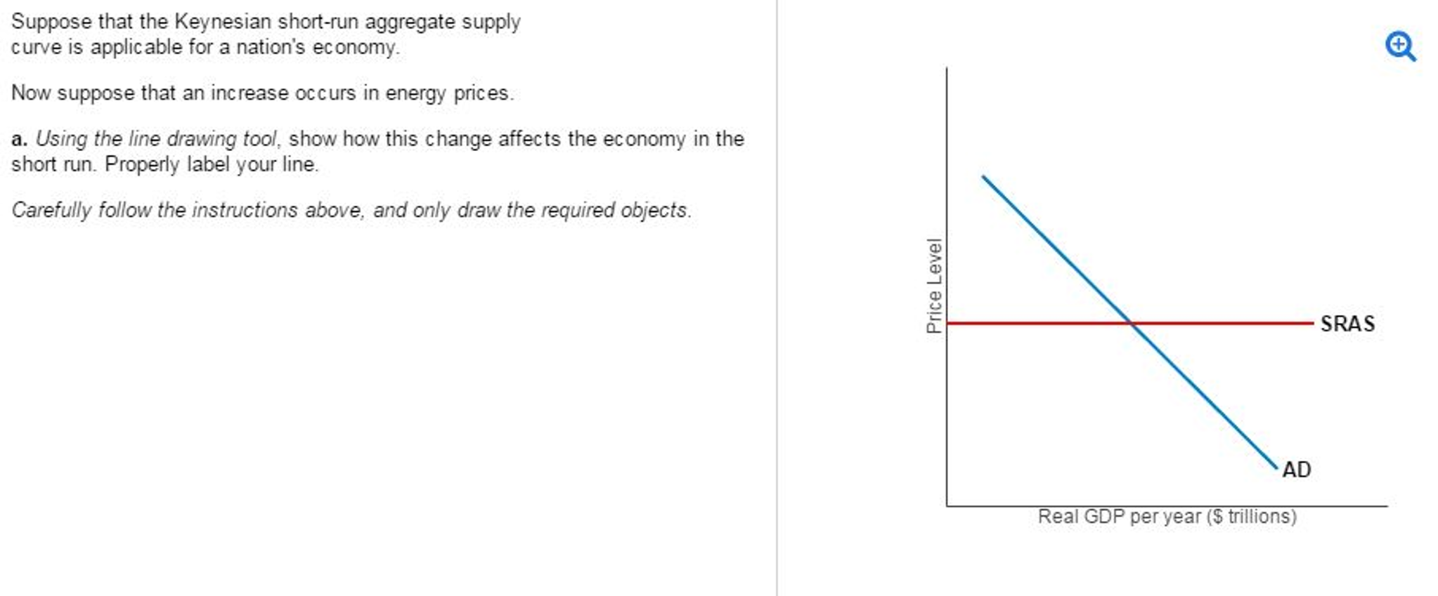 Solved Suppose that the Keynesian short-run aggregate supply | Chegg.com Solved Suppose that the Keynesian short-run aggregate supply | Chegg.com