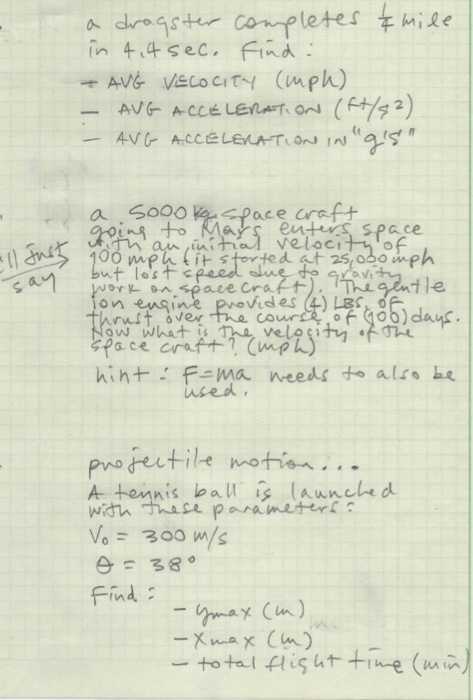 Solved AV Velocity (mph) a 50OO ace cr entvs space an budr | Chegg.com