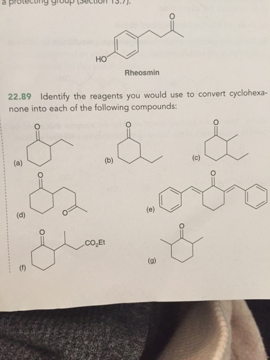 Solved Identify the reagents you would use to convert | Chegg.com