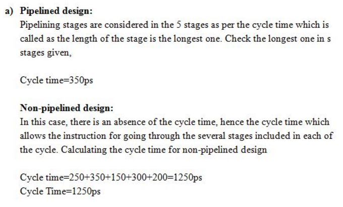 Solved Pipeline 1. Consider the processor with a five stage | Chegg.com