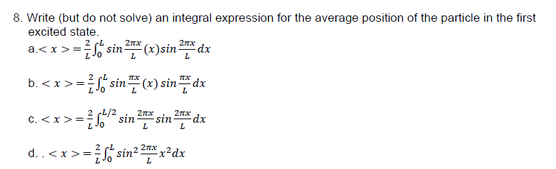 Solved Write (but do not solve) an integral expression for | Chegg.com