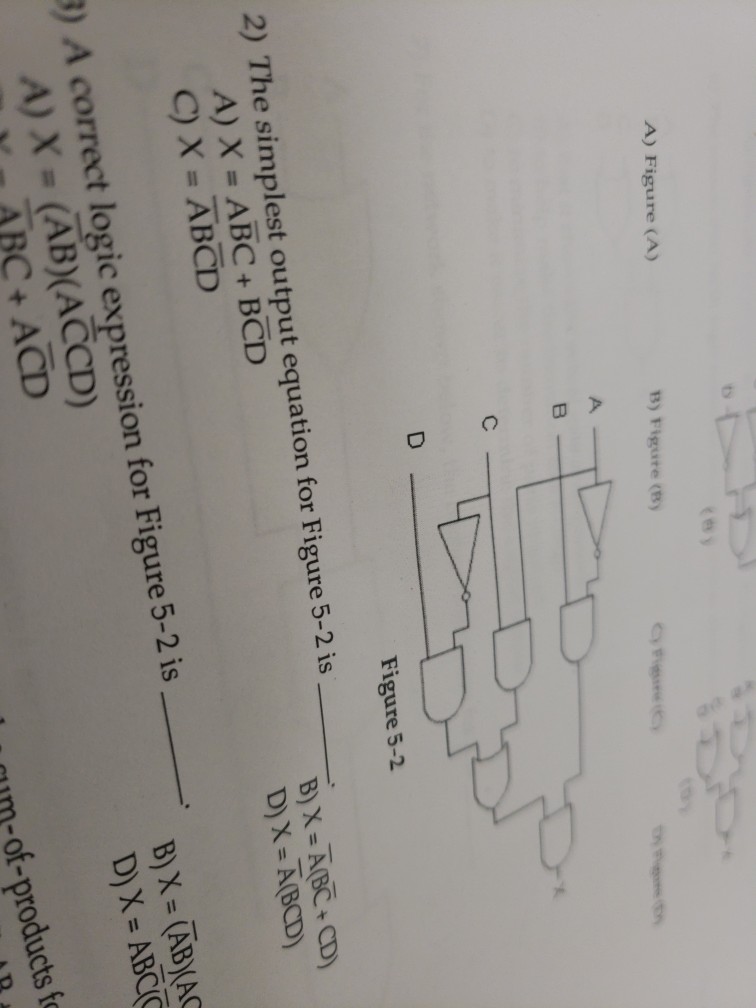 ty A) Figure (A) B) Figure (B Figure 5-2 2) The | Chegg.com