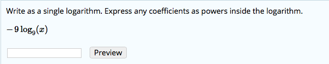 Solved Write as a single logarithm. Express any coefficients | Chegg.com