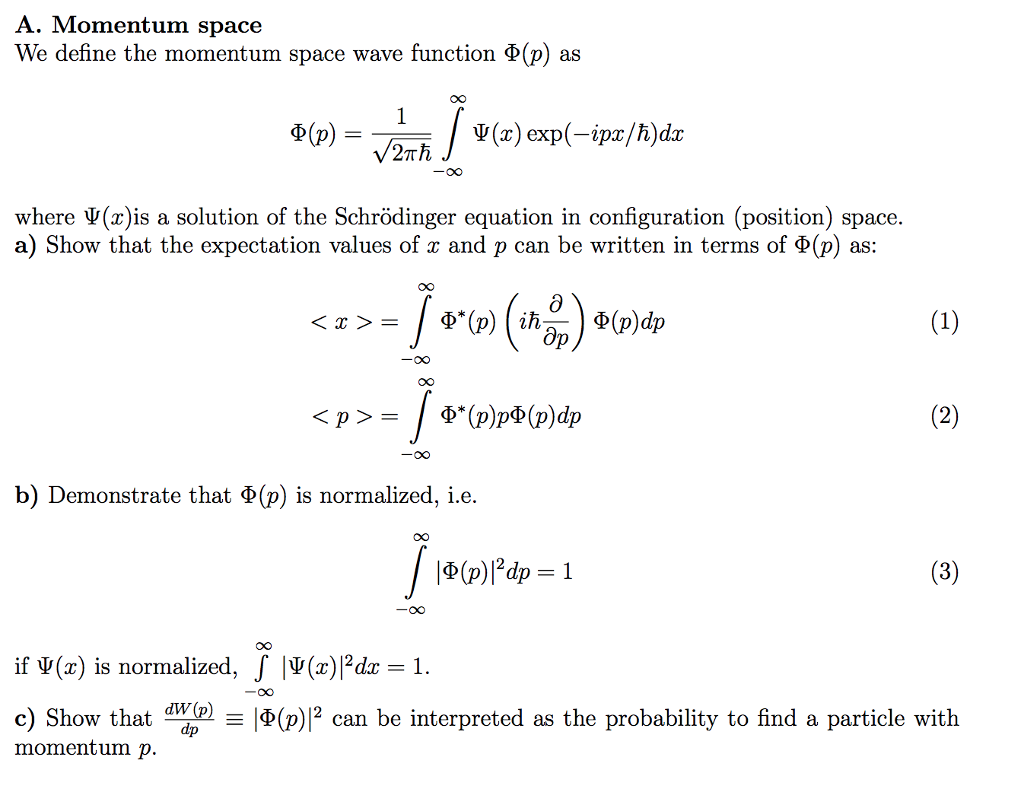 Calculating Momentum