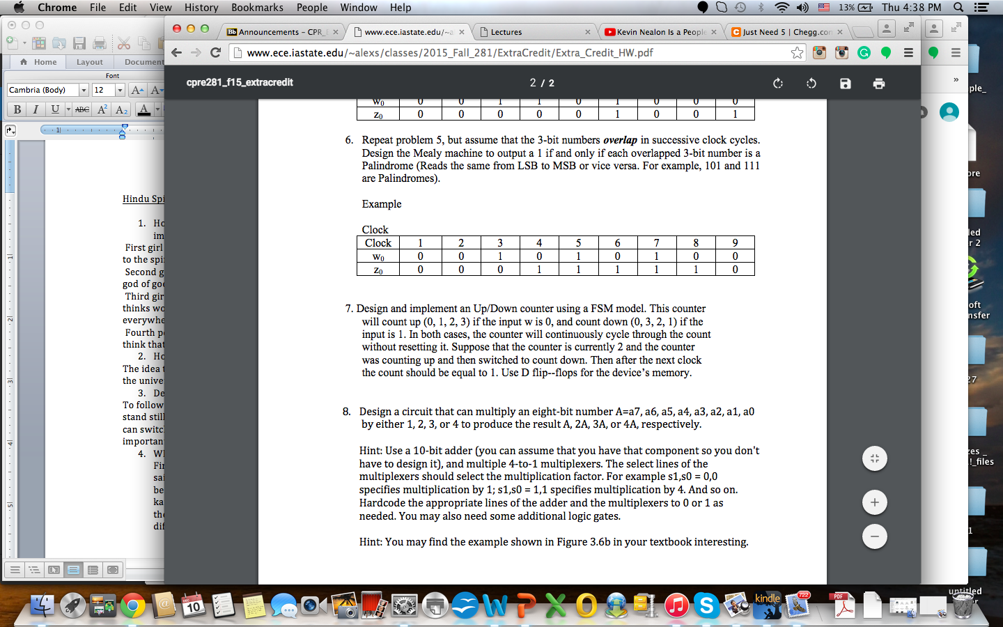 Repeat problem 5, but assume that the 3-bit numbers | Chegg.com