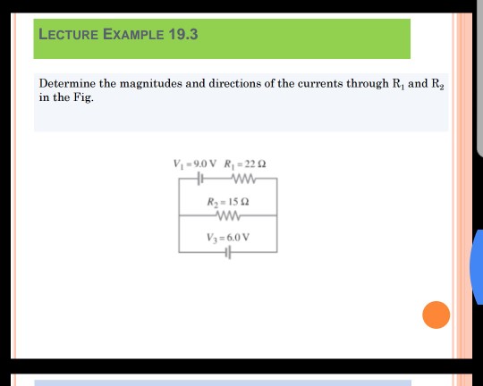 Solved Determine The Magnitudes And Directions Of The