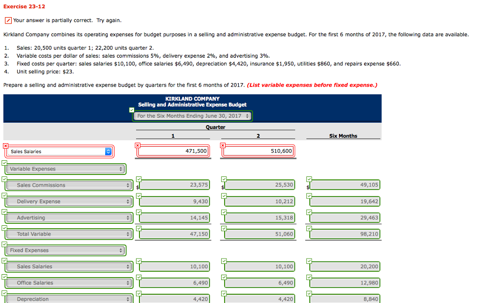 Solved Brief Exercise 23-9 Your answer is partially correct. | Chegg.com