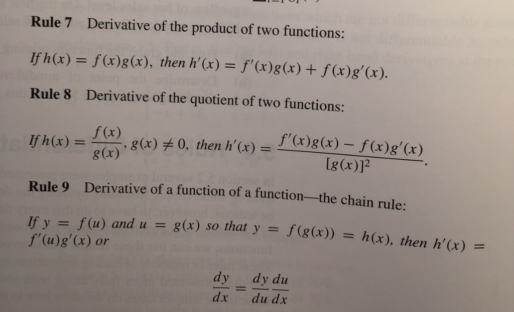 Solved 1. Find the first derivatives for the following | Chegg.com