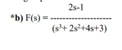 Solved 5) Using the Initial Value Theorem and Final Value | Chegg.com