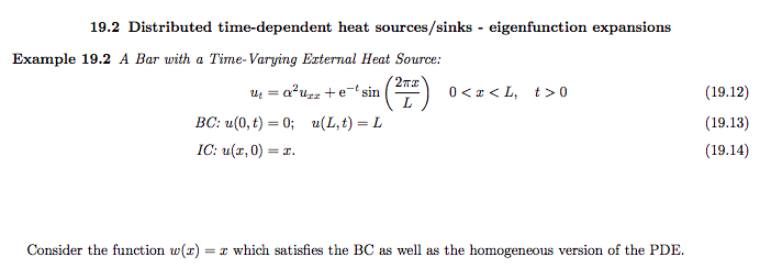 Solved 19 2 Distributed Time Dependent Heat Sources Sinks Chegg