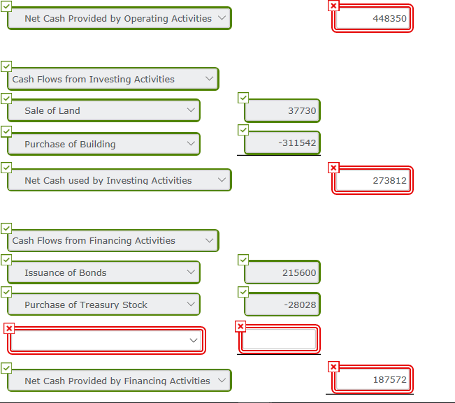 Statement Of Cash Flows Wiley