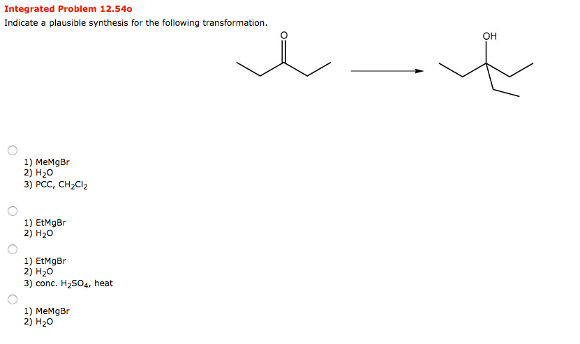 Solved Integrated Problem 12.540 Indicate a plausible | Chegg.com Solved Integrated Problem 12.540 Indicate a plausible | Chegg.com