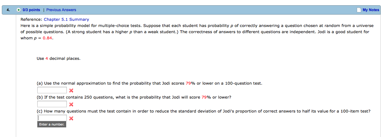 Solved Here Is A Simple Probability Model For Chegg