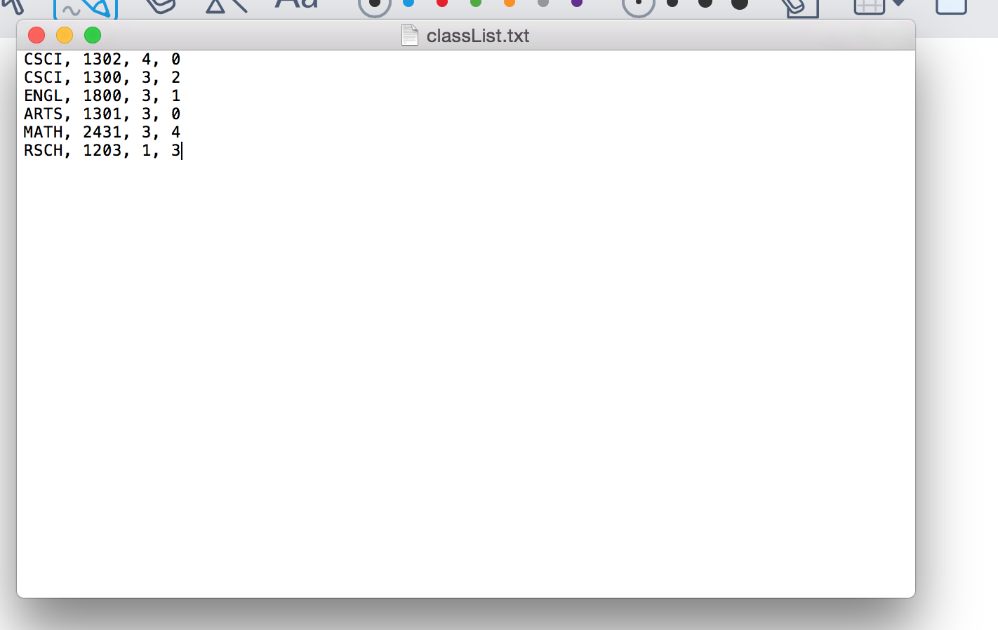 Solved JAVA: Create a school registration menu. This menu | Chegg.com