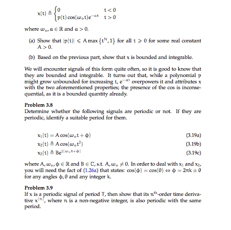 Solved Problem 3.1 For any non-negative integer n, define | Chegg.com