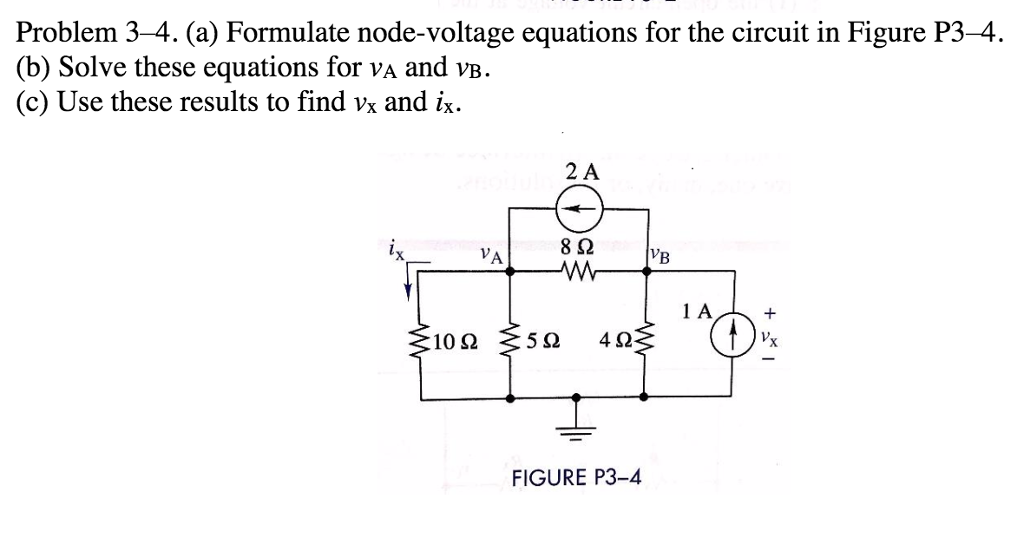 Solved Formulate node-voltage equations for the circuit in | Chegg.com Solved Formulate node-voltage equations for the circuit in | Chegg.com