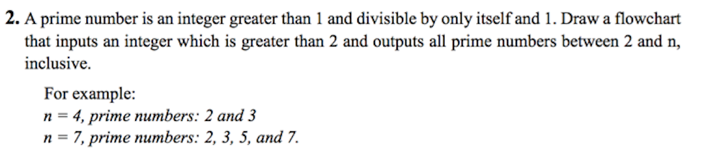 Solved A prime number is an integer greater than 1 and | Chegg.com