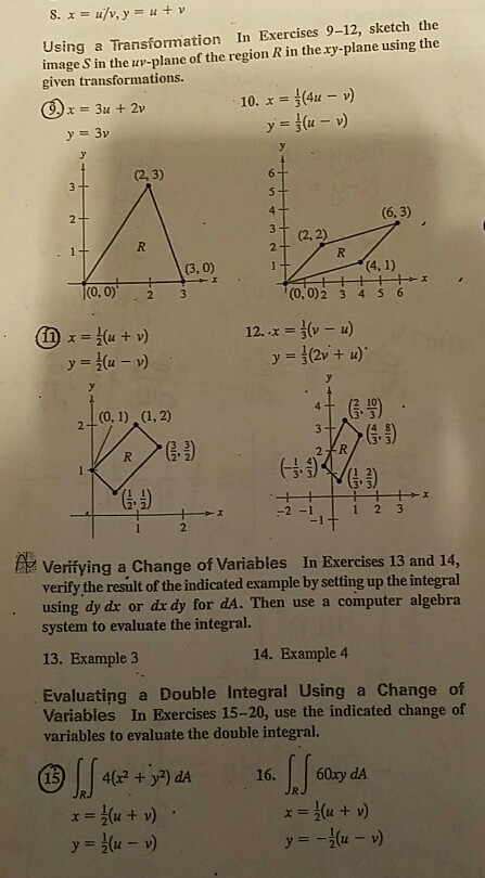 Solved Using a Transformation In Exercises 9-12, sketch the | Chegg.com