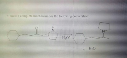 Solved Draw a complete mechanism for the following | Chegg.com